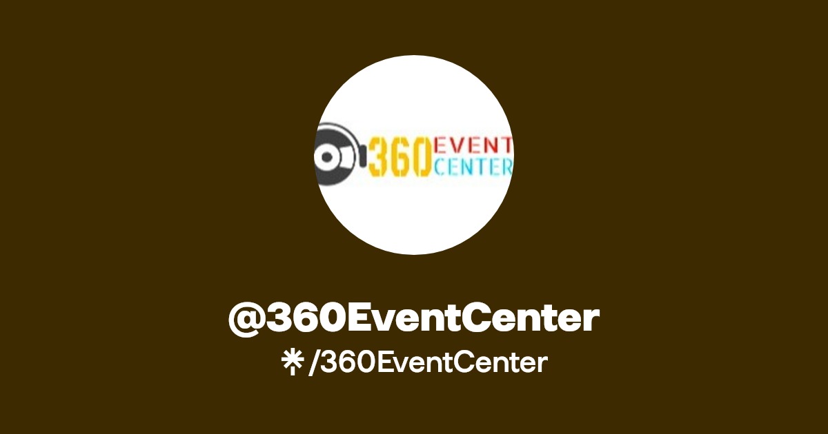 360EventCenter | Facebook | Linktree