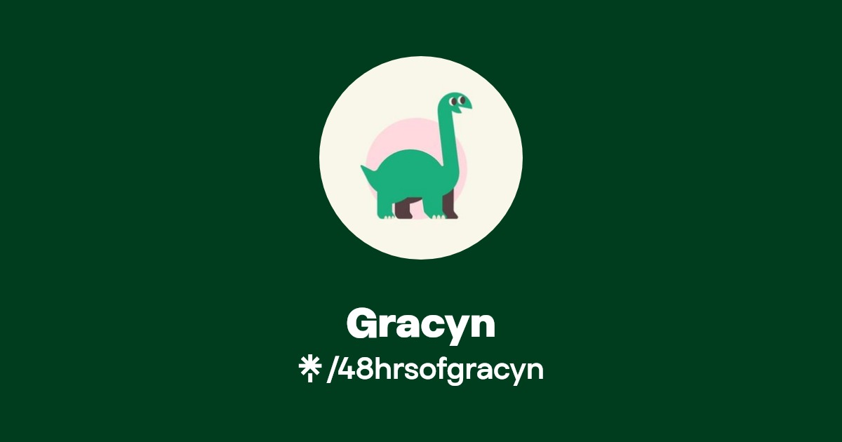 Gracyn Official: Instagram | Linktree
