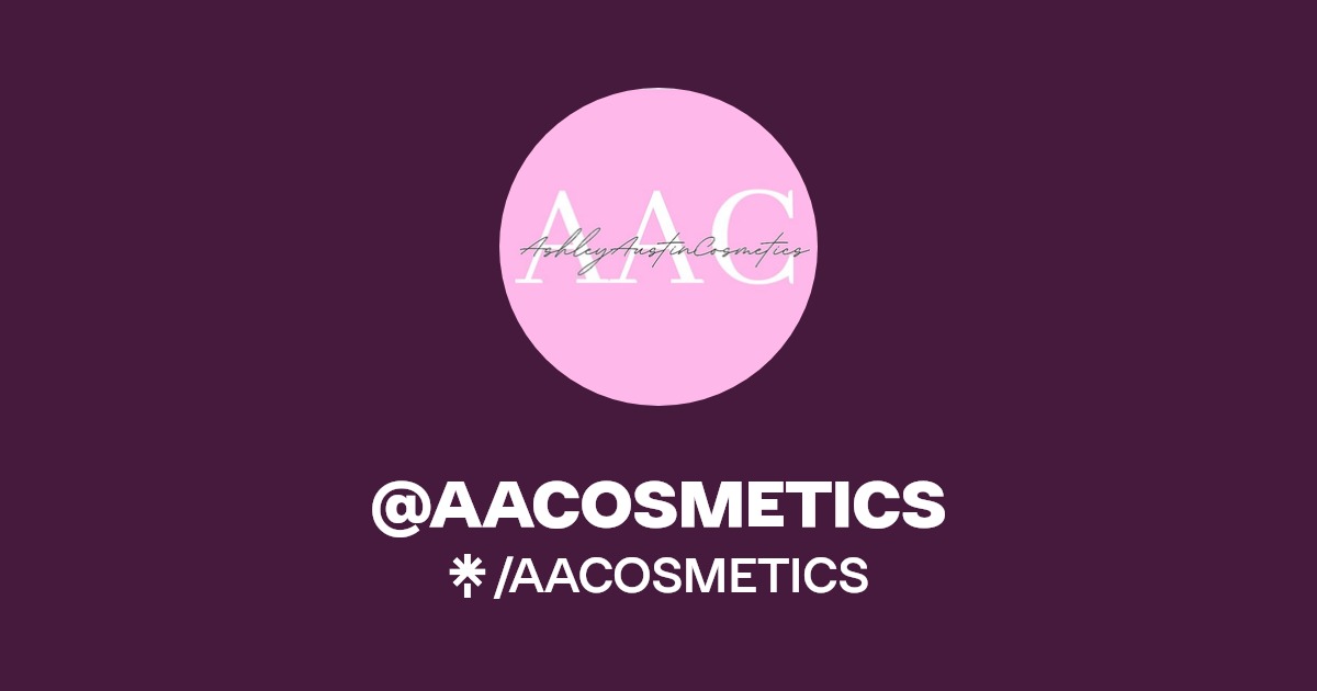 AACOSMETICS | Instagram, TikTok | Linktree