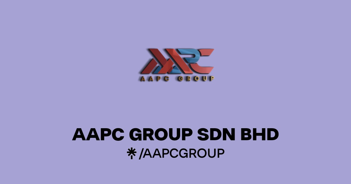 AAPC GROUP SDN BHD Official: TikTok, Facebook | Linktree