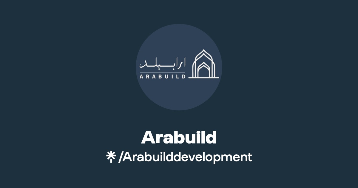 Arabuild | Instagram, Facebook | Linktree