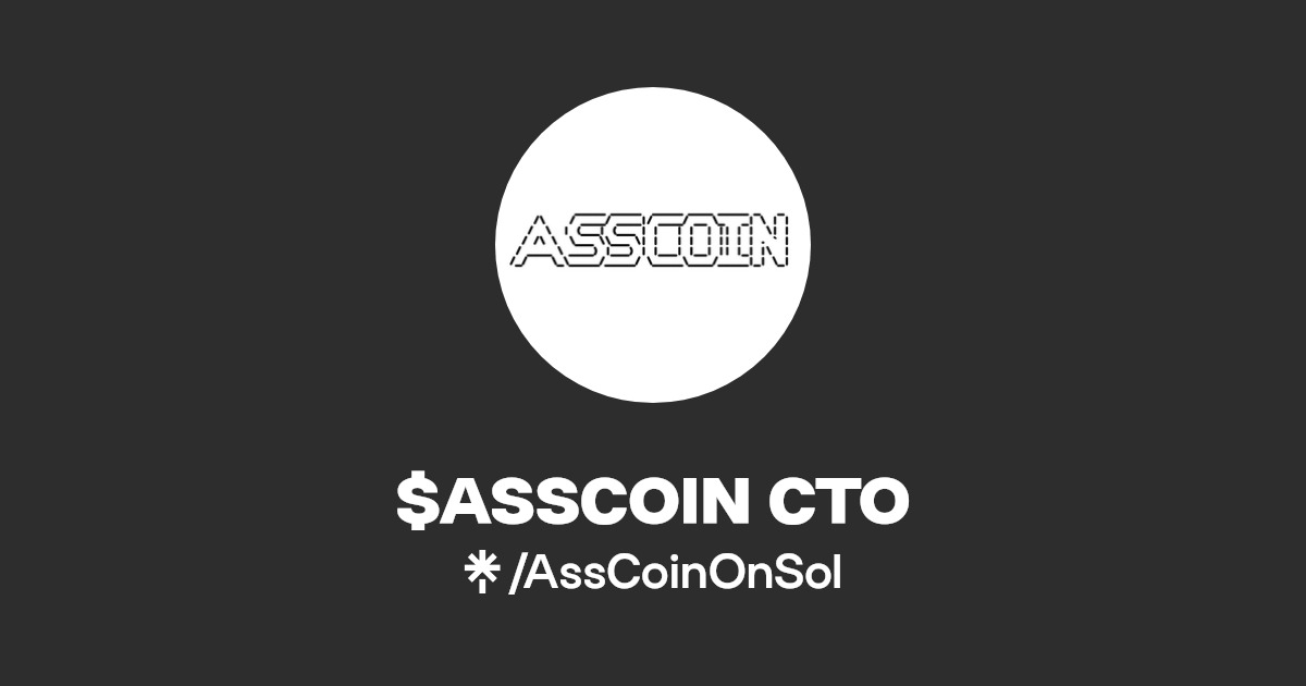 $ASSCOIN CTO | Instagram, TikTok | Linktree