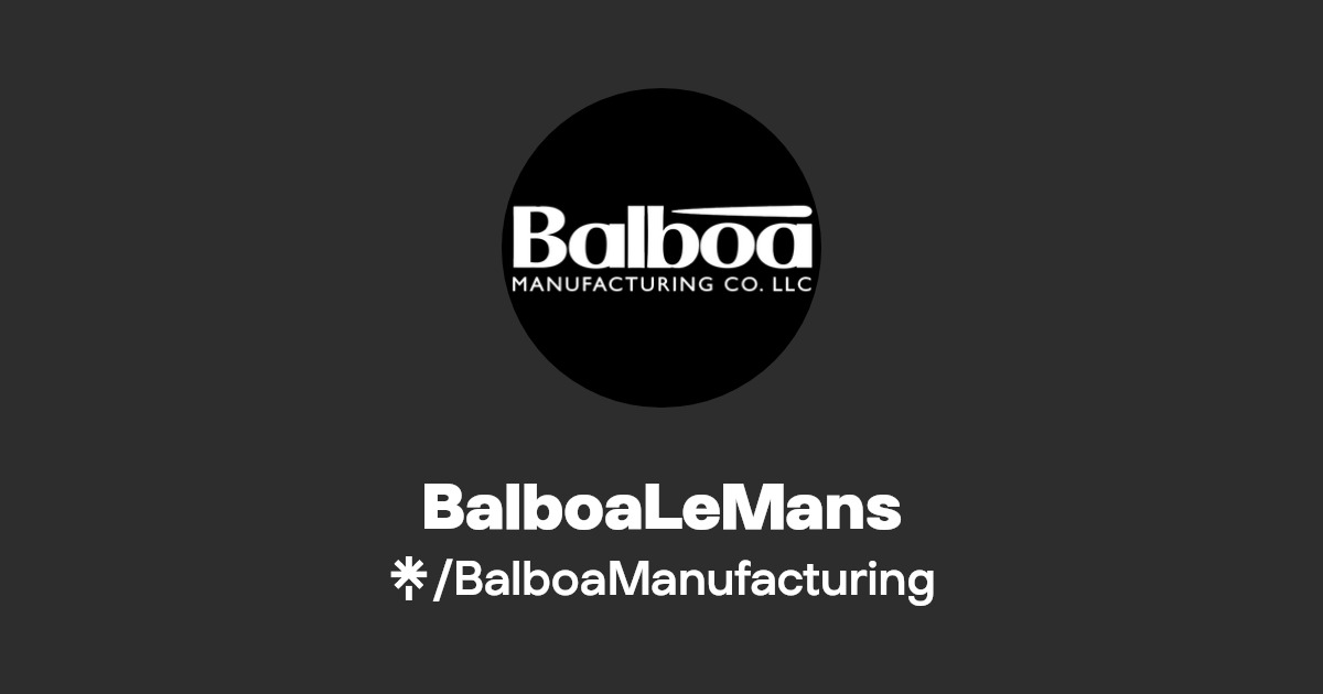 Balboa Manufacturing Co. LLC | Linktree