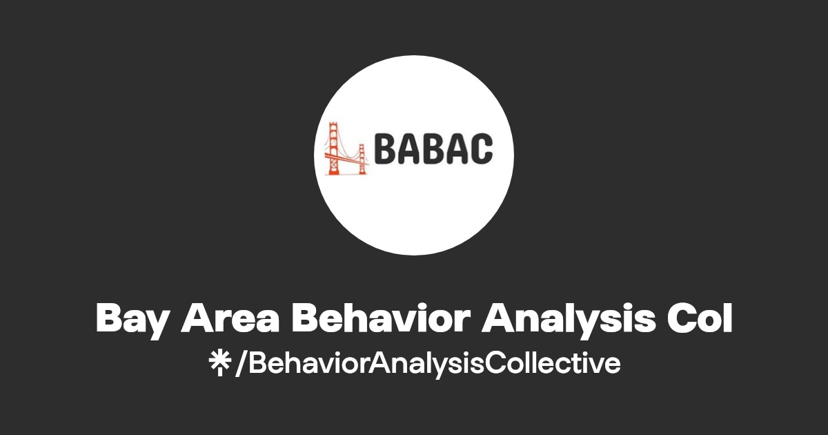 Bay Area Behavior Analysis Col | Instagram | Linktree