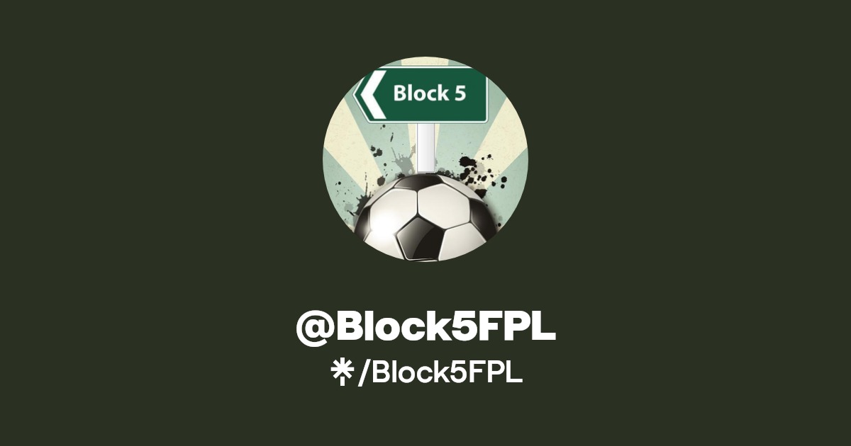 Block5FPL - Listen on YouTube, Spotify - Linktree