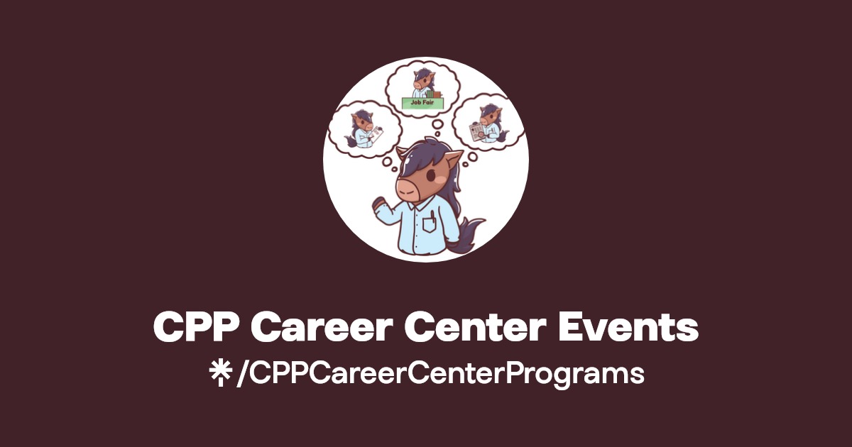 CPP Career Center Events | Instagram, TikTok | Linktree