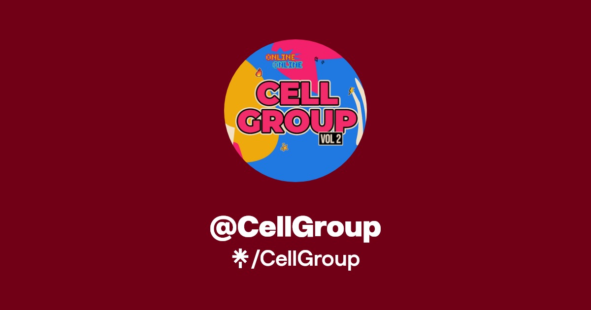 @CellGroup | Linktree