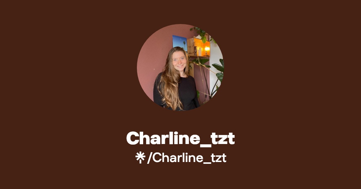 Charline_tzt | Instagram, TikTok | Linktree
