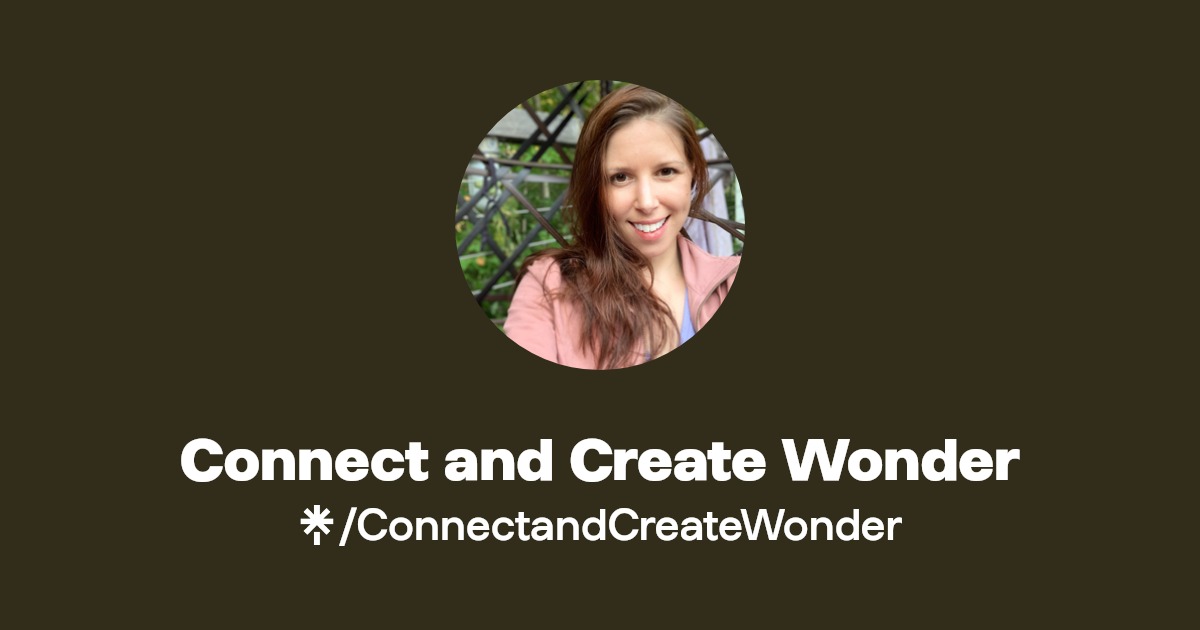 Connect and Create Wonder | Facebook | Linktree