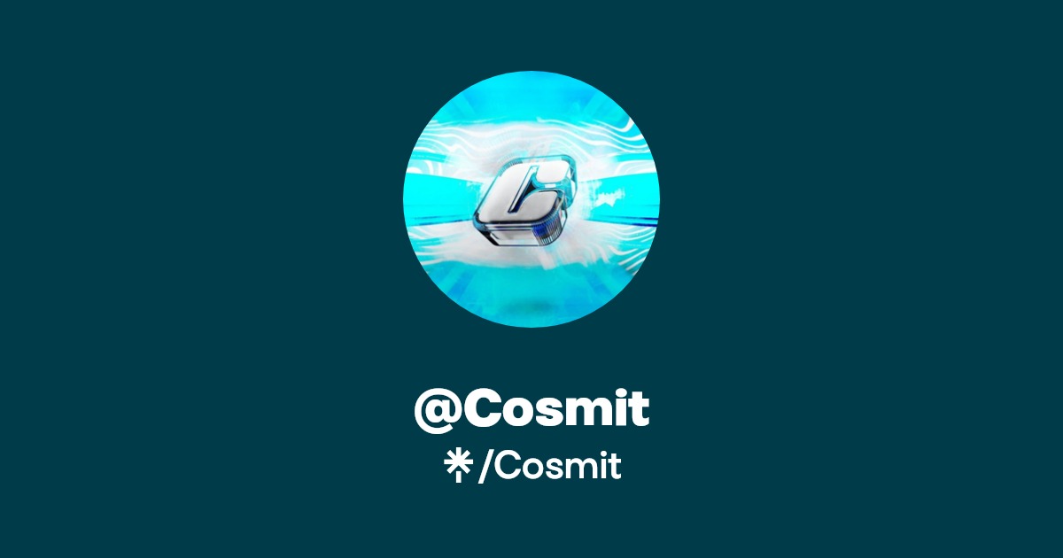 @Cosmit | Linktree