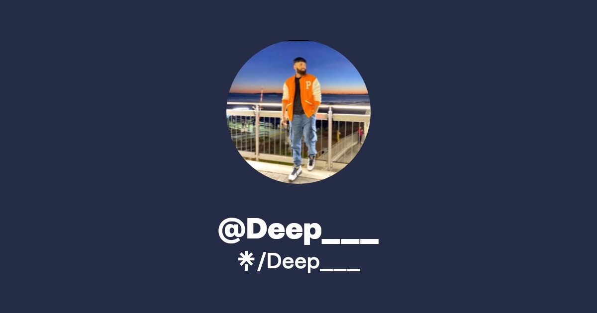 Deep Instagram Tiktok Linktree 8994