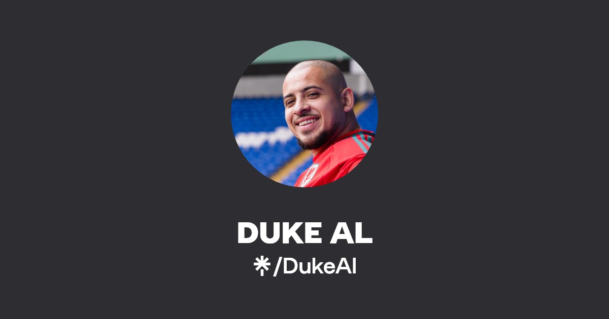 Duke Al - Listen on YouTube, Spotify, Apple Music - Linktree