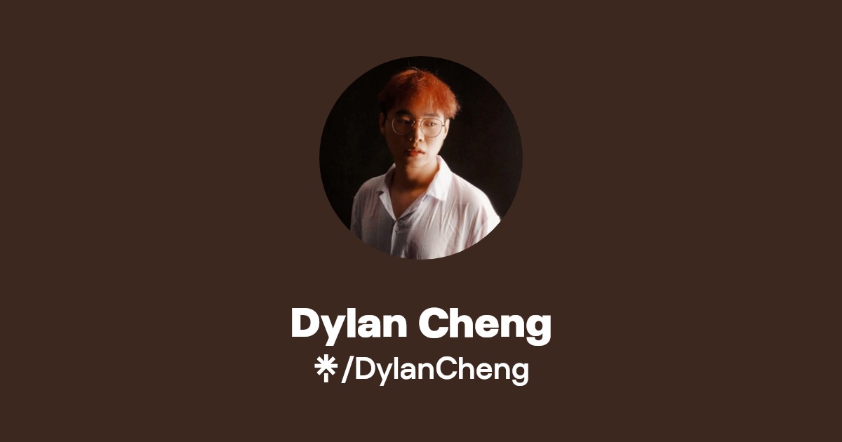 Dylan Cheng | Instagram | Linktree