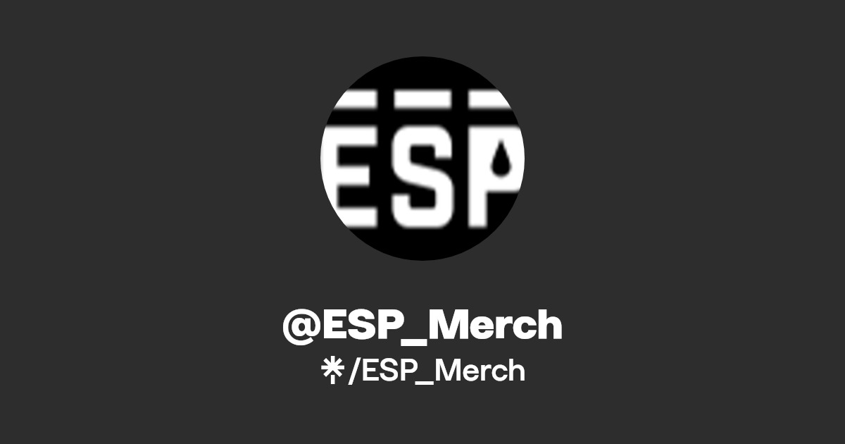 @ESP_Merch | Linktree