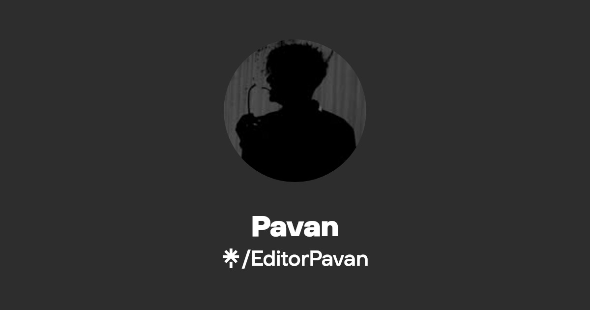 Pavan | Instagram | Linktree