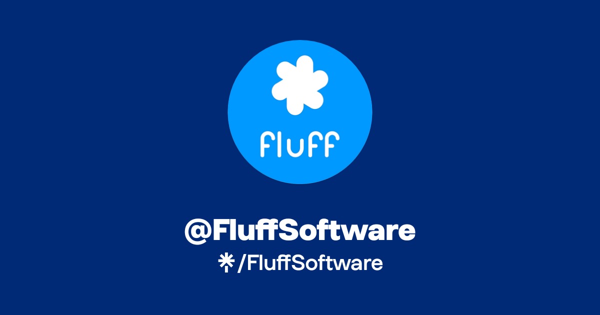 FluffSoftware | Instagram, Facebook | Linktree