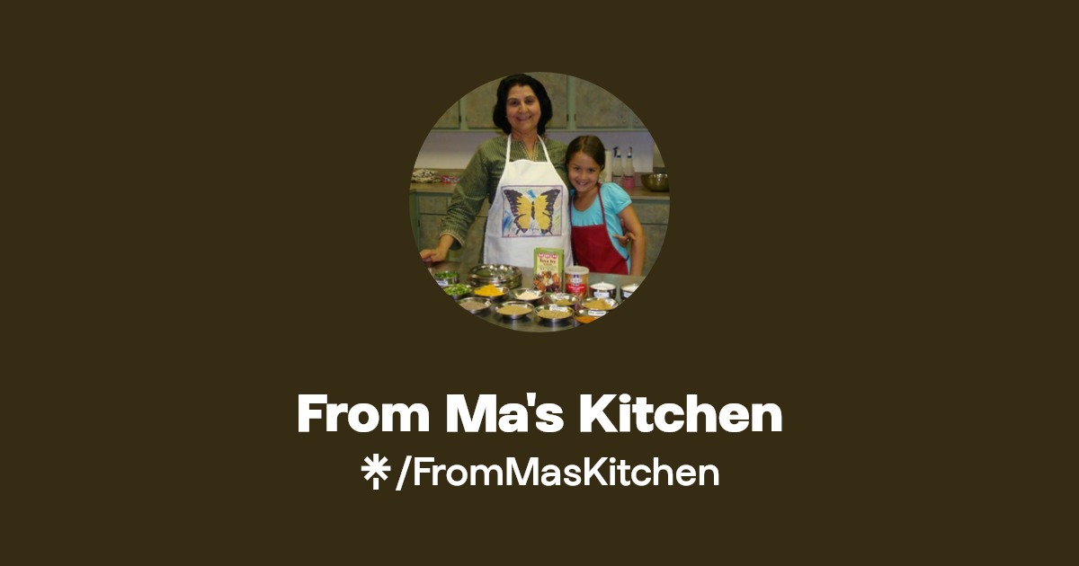 From Ma's Kitchen | Instagram, TikTok | Linktree