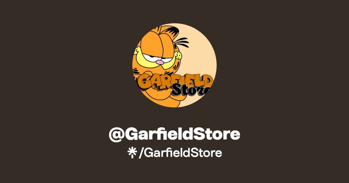 GarfieldStore | Instagram, TikTok | Linktree
