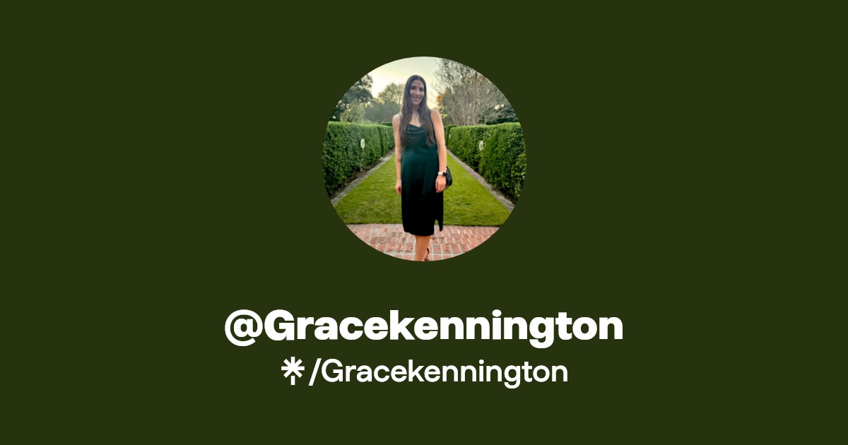 Gracekennington | TikTok | Linktree