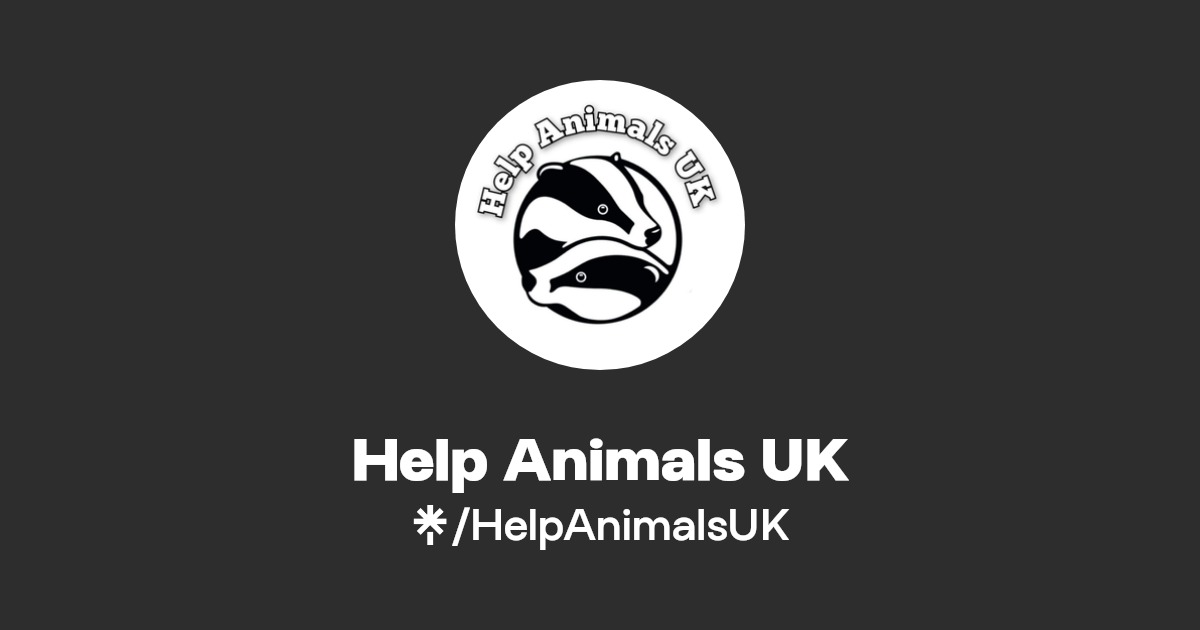 Help Animals UK | Twitter, Instagram, Facebook | Linktree