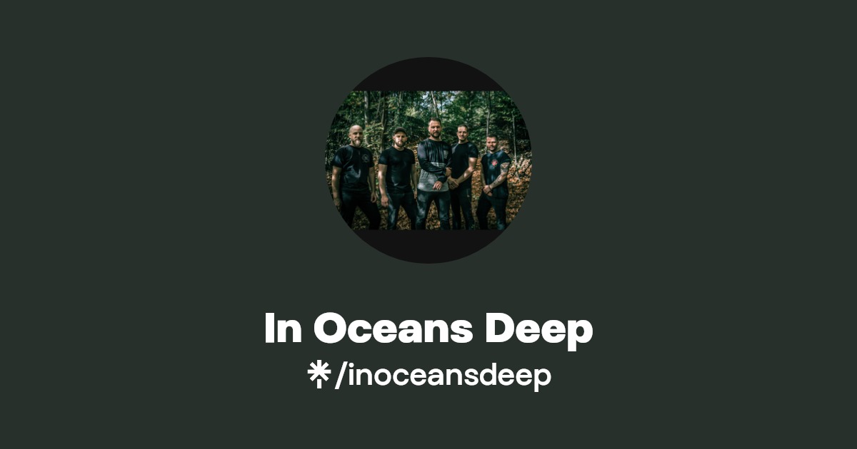 In Oceans Deep | Instagram, Facebook, TikTok | Linktree
