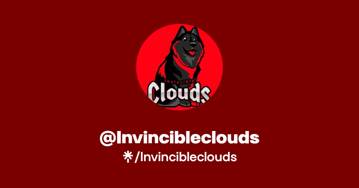 Invincibleclouds | Twitter, Instagram, Twitch | Linktree