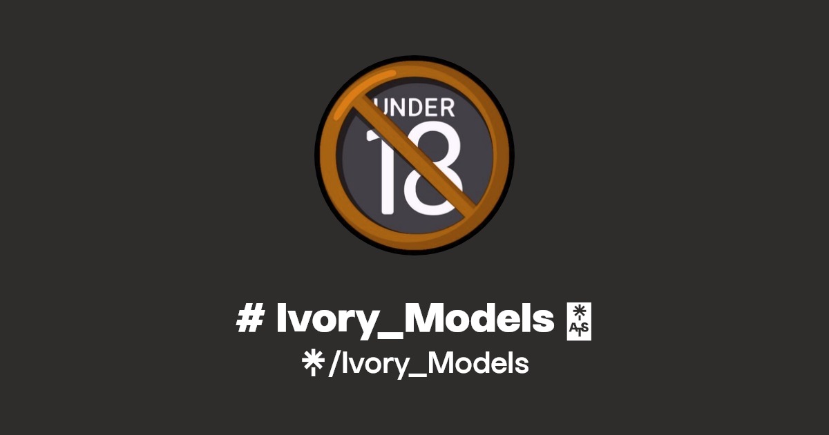 # Ivory_Models 📁 | Twitter | Linktree