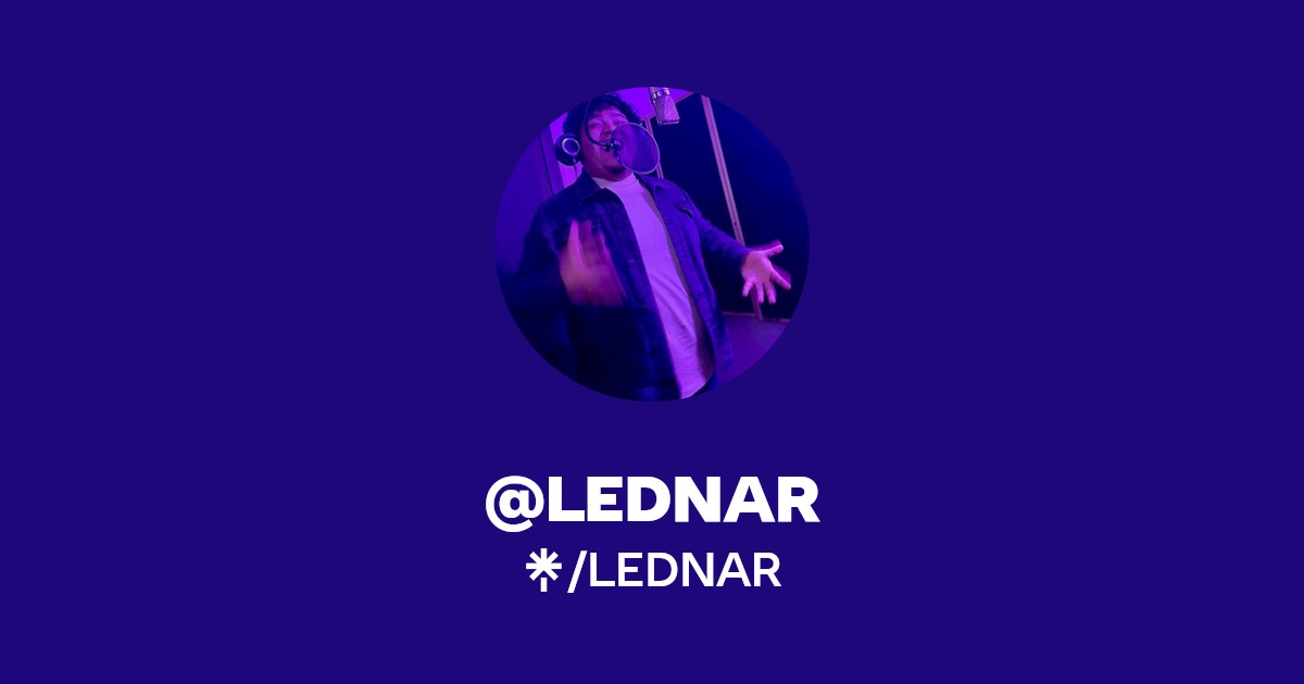 LEDNAR | Instagram, TikTok | Linktree