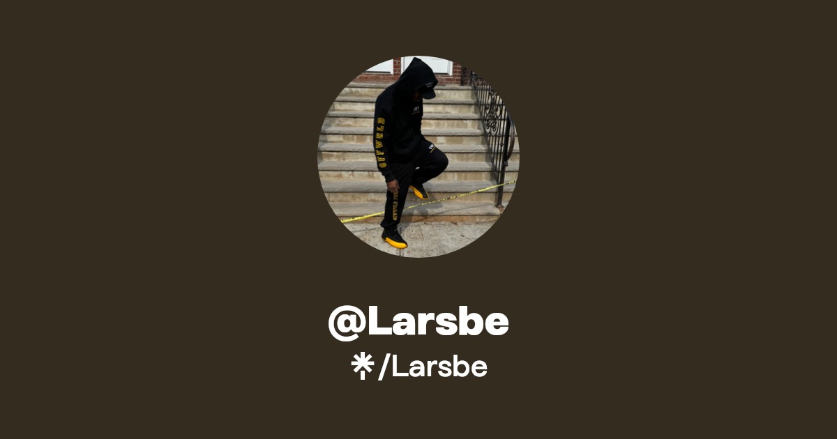 Larsbe - Listen on YouTube, Spotify, Apple Music - Linktree