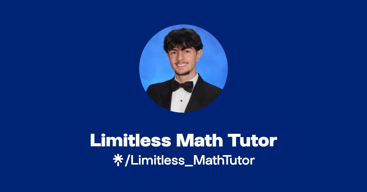 Limitless Math Tutor | Instagram, Facebook, TikTok | Linktree