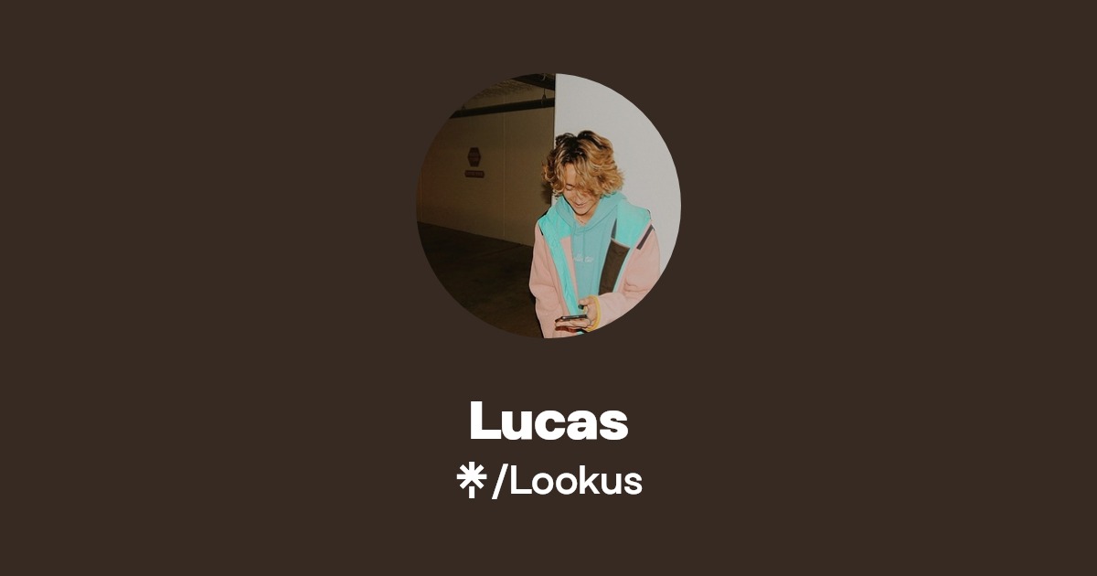 Lucas - Listen on YouTube, Spotify, Apple Music - Linktree