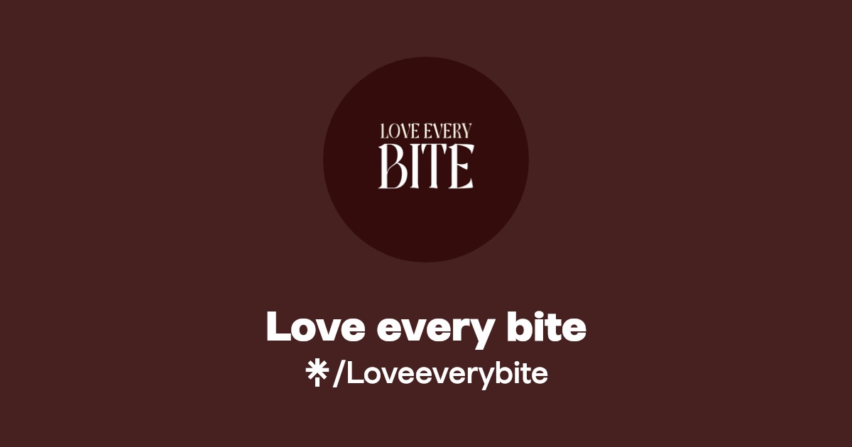 Love every bite bakery | Instagram, Facebook | Linktree