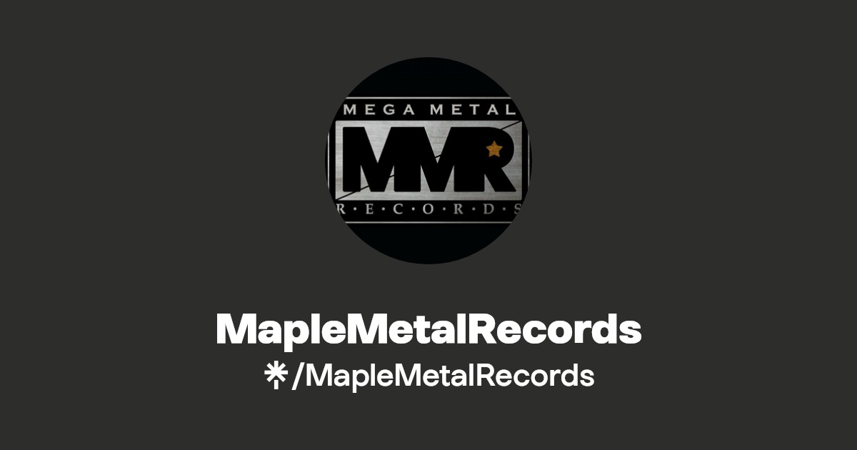 MapleMetalRecords | Facebook | Linktree