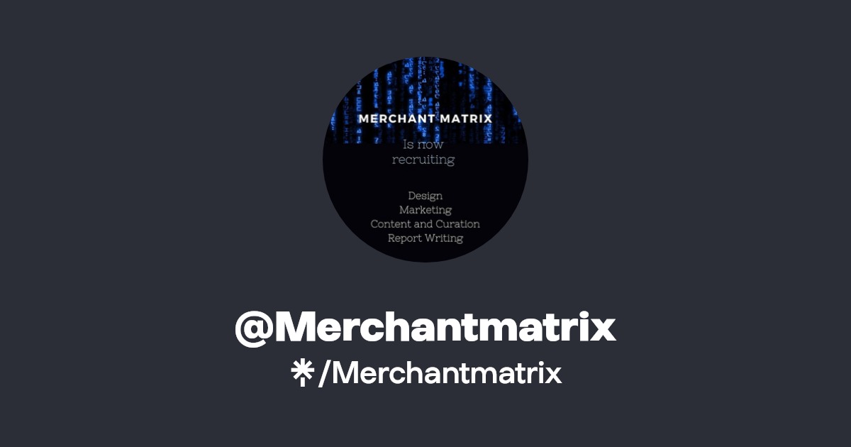 @Merchantmatrix | Linktree