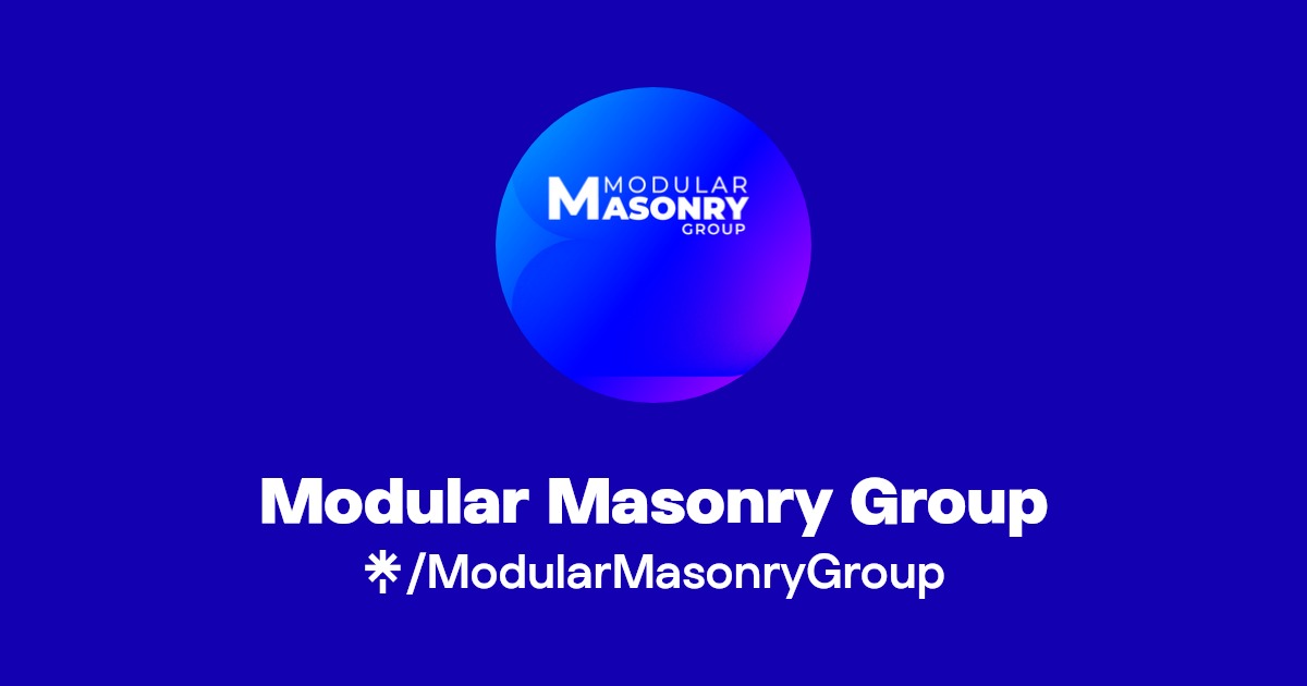 Modular Masonry Group | TikTok, Instagram, Facebook | Linktree