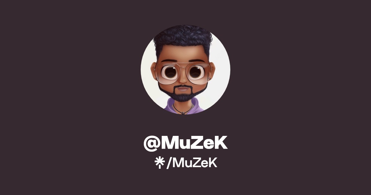 MuZeK | Instagram, TikTok | Linktree