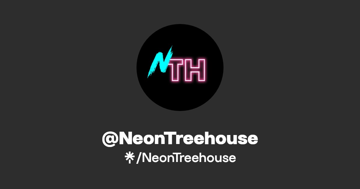 @NeonTreehouse's link in bio | Latest Products and socials | Linktree