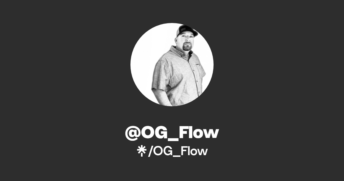 OG_Flow Official: TikTok, Instagram, X, Facebook, Twitch | Linktree