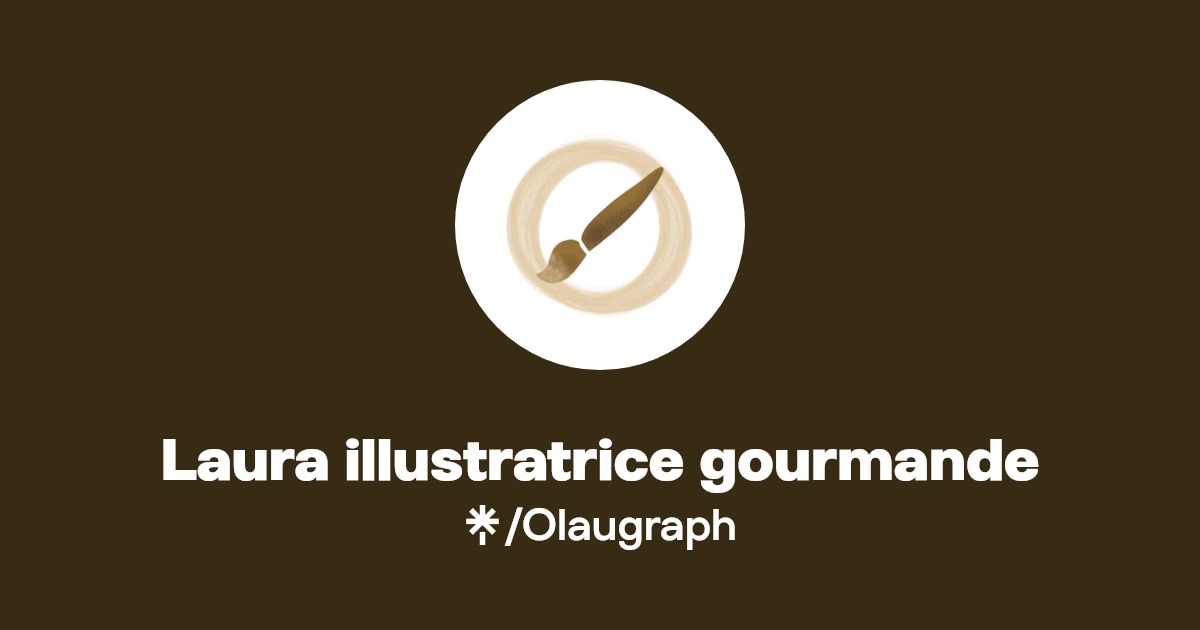 Laura illustratrice gourmande | Instagram, Facebook | Linktree