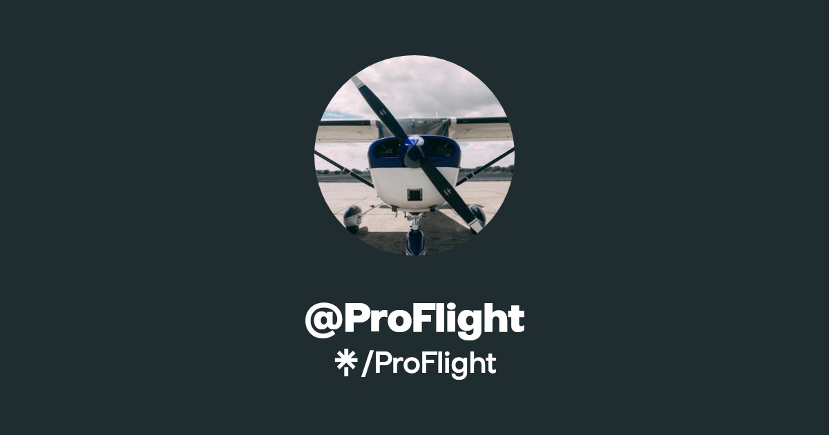 @ProFlight | Linktree