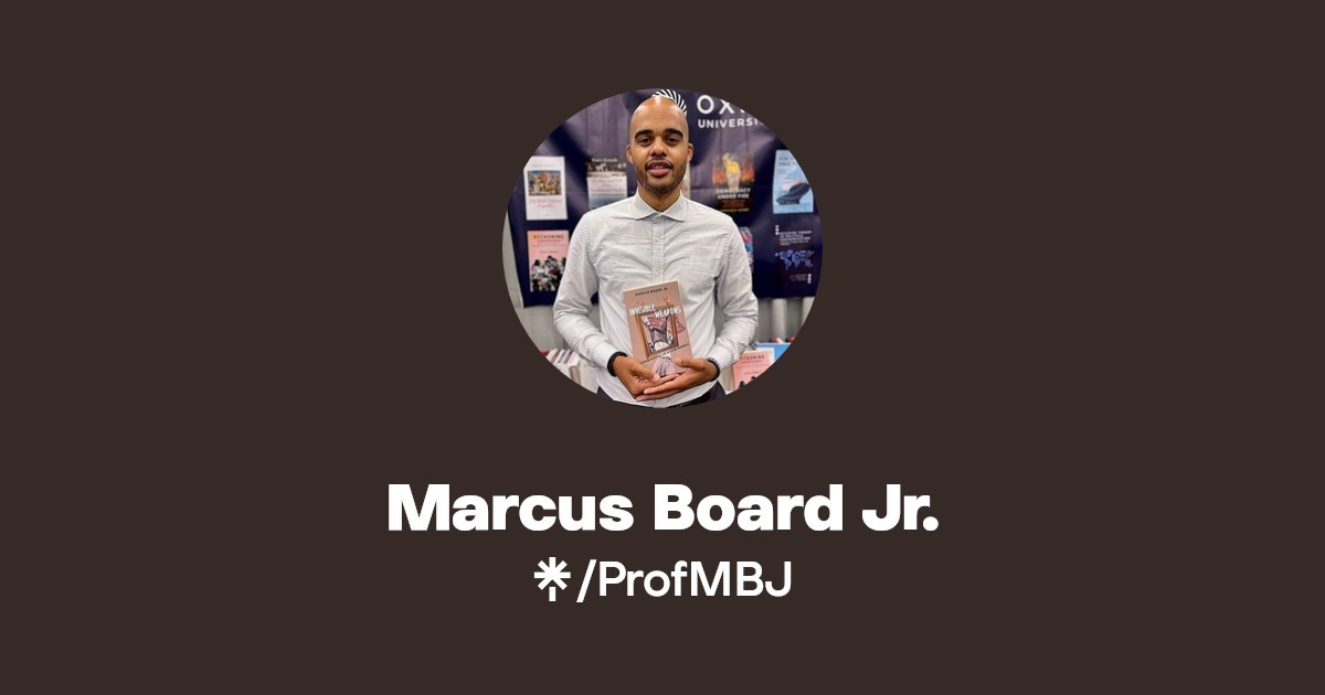 Marcus Board Jr. | Instagram, Facebook | Linktree