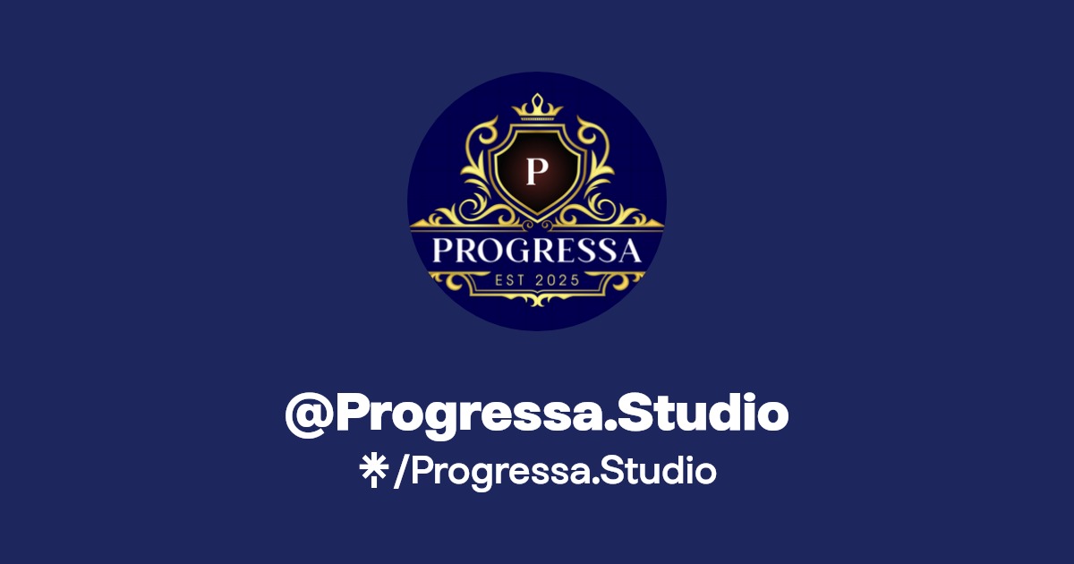 Progressa.Studio | TikTok | Linktree