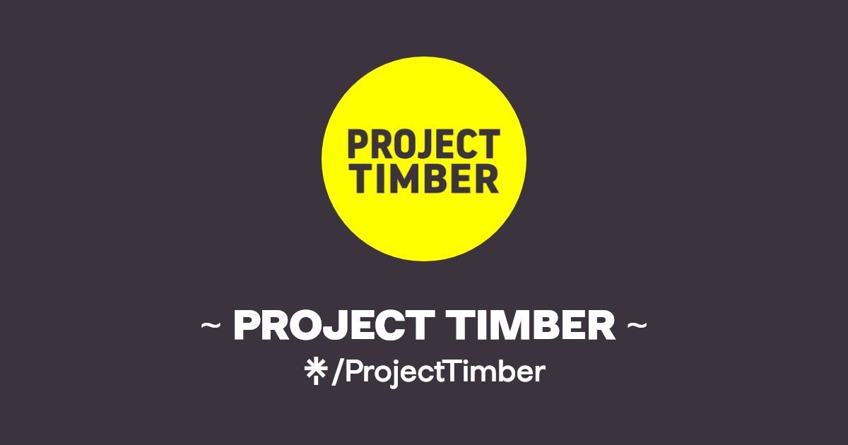 ProjectTimber | Instagram, Facebook, TikTok | Linktree