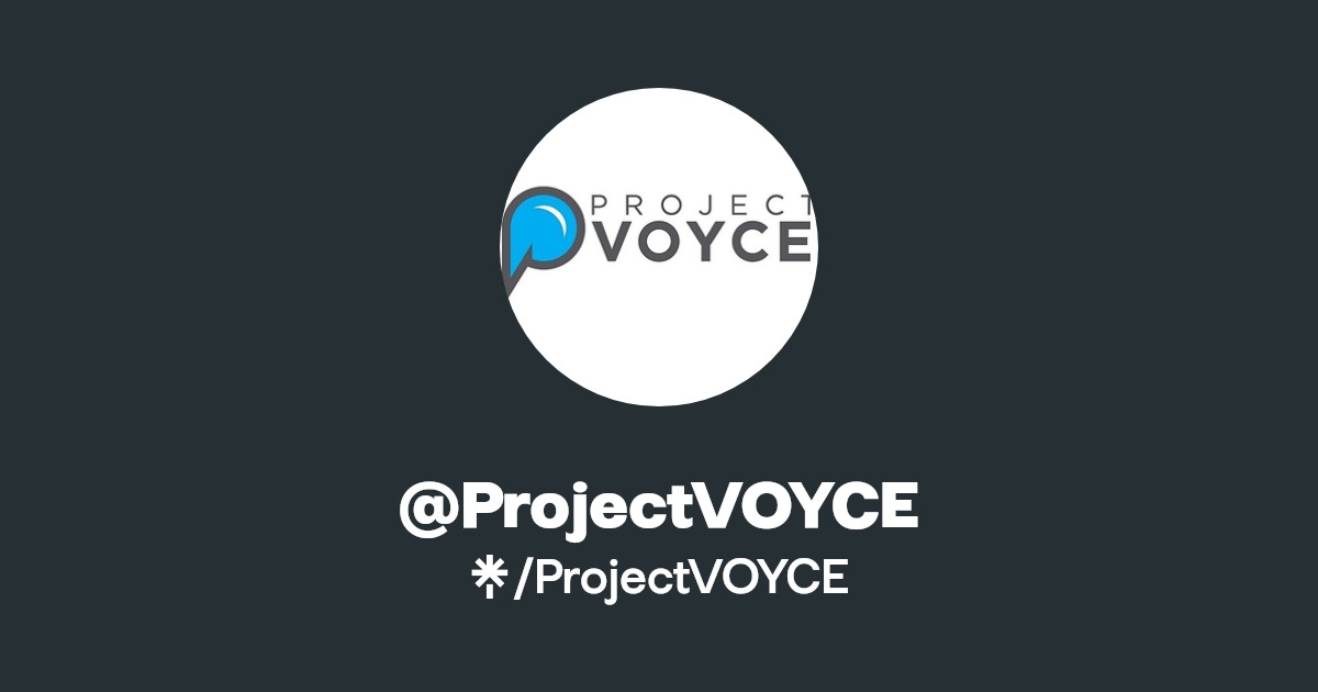 ProjectVOYCE | Instagram, Facebook | Linktree