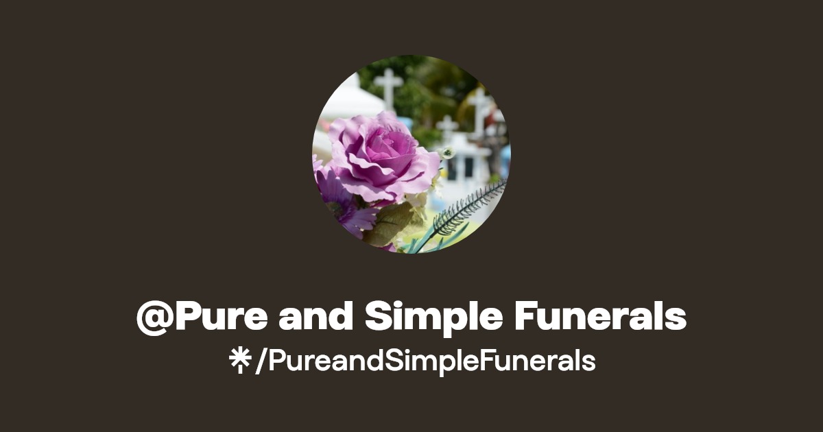 @Pure and Simple Funerals | Linktree