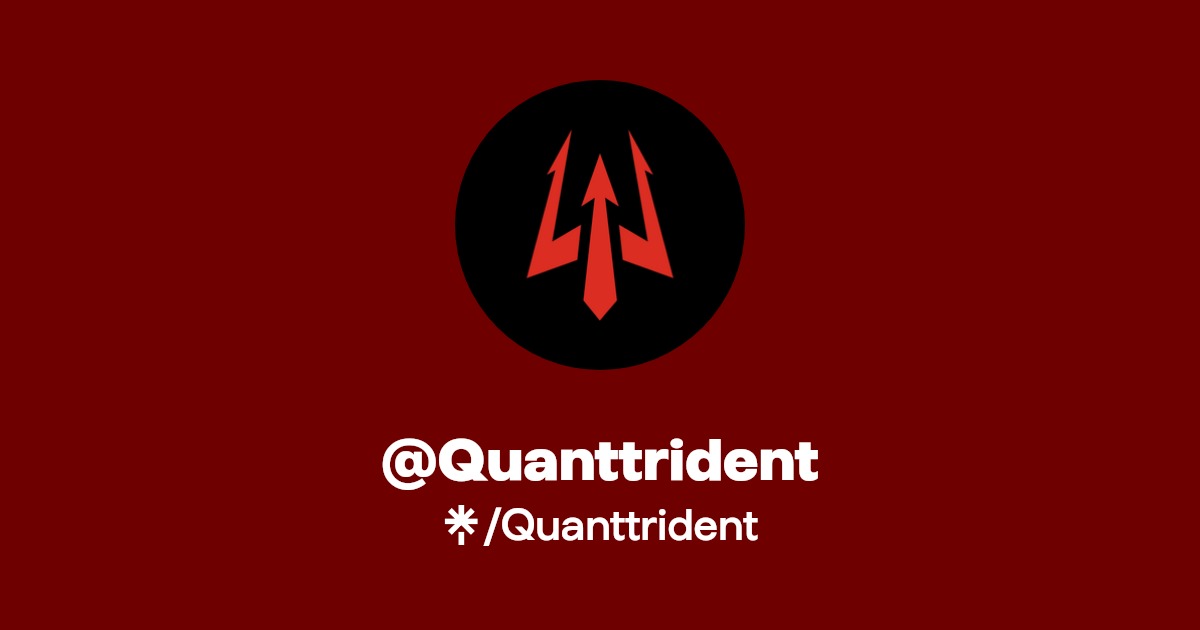 Quanttrident | Instagram, TikTok | Linktree