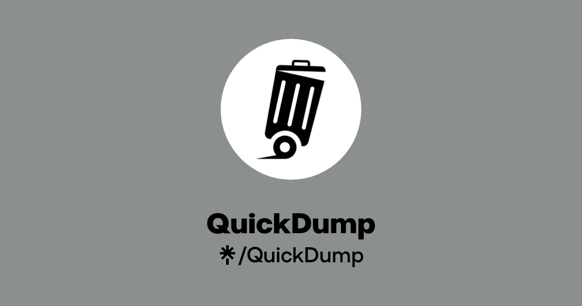 Quickdump Instagram Facebook Tiktok Linktree 6783