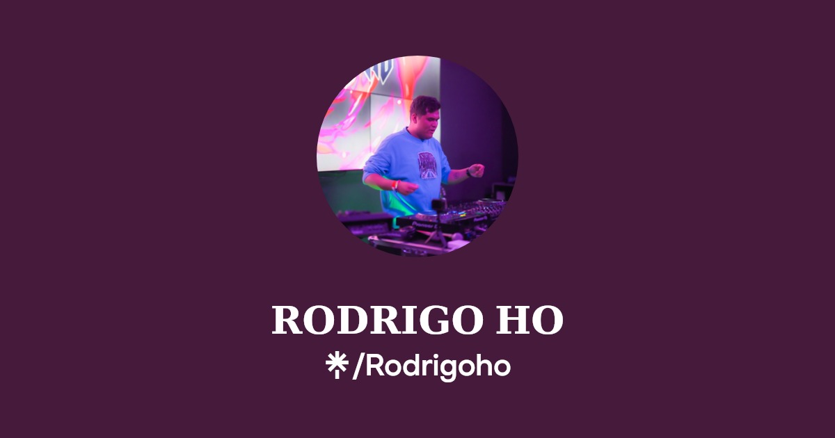 𝐑𝐎𝐃𝐑𝐈𝐆𝐎 𝐇𝐎 | Instagram, TikTok | Linktree
