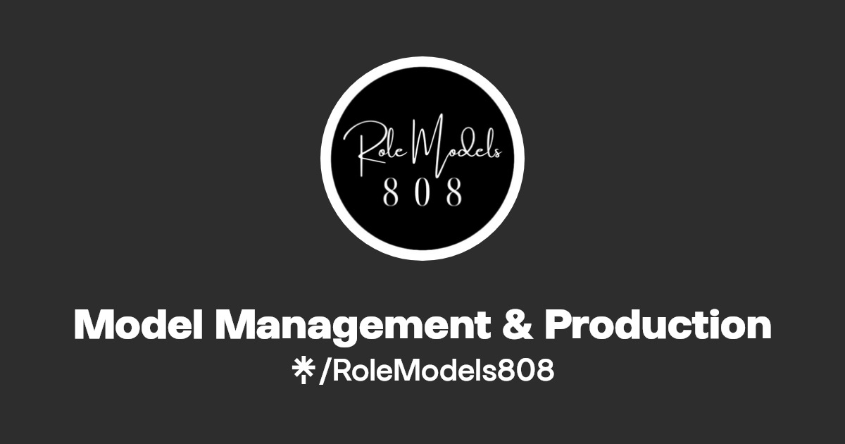 Model Management & Production | Instagram, TikTok | Linktree