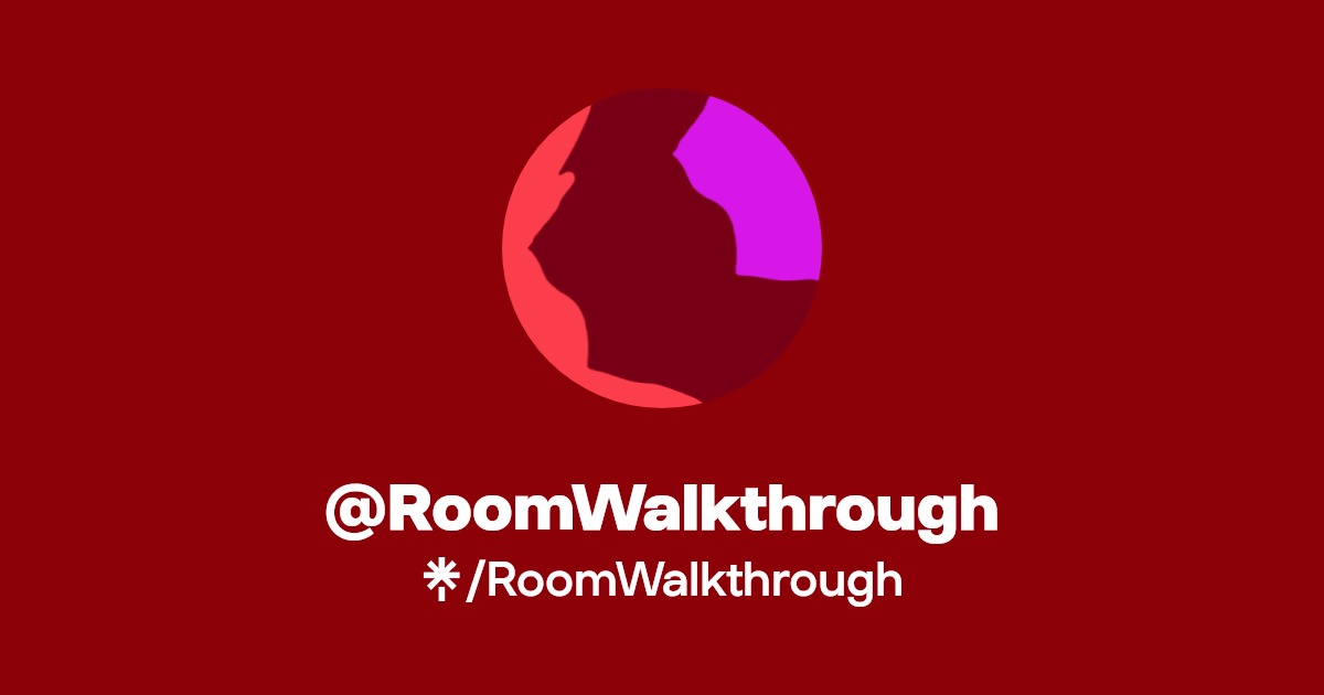 @RoomWalkthrough | Linktree